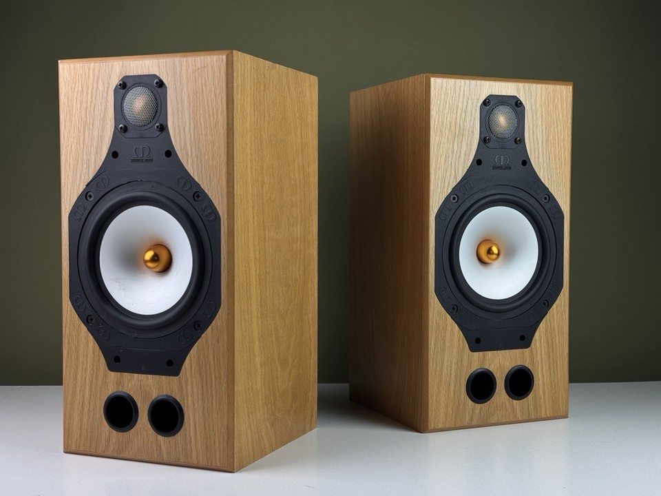 Monitor Audio SILVER 4i Bookshelf/Standmount Speakers in Natural Oak ...