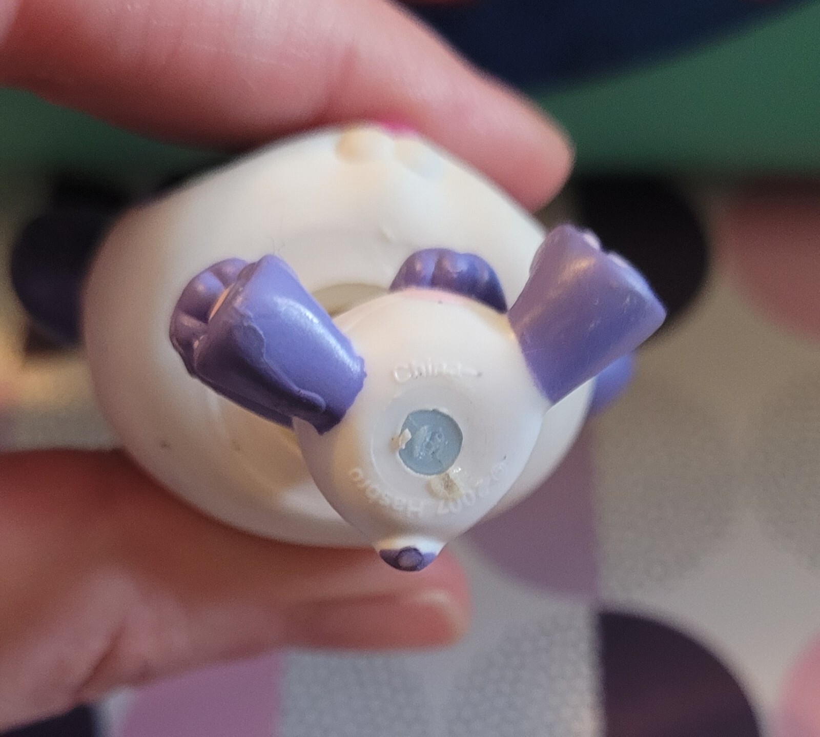 Littlest Pet Shop LPS 558 Purple & White Panda Lavender Heart Eyes | eBay