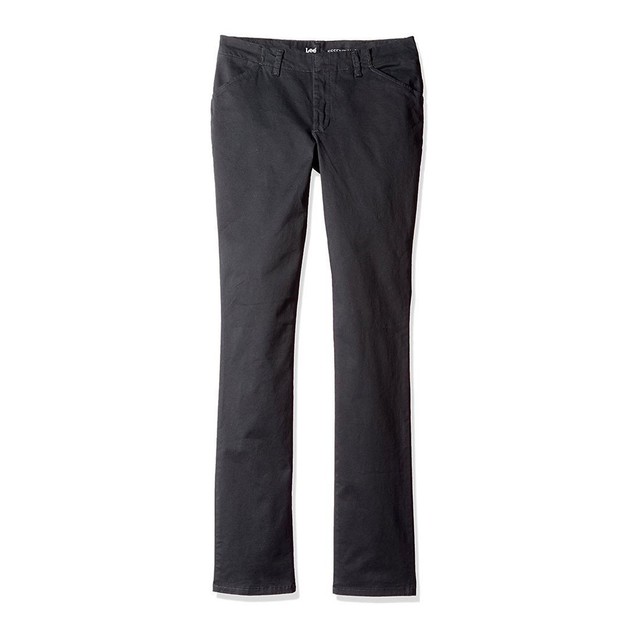 Women's Size 18m Lee Essential Chino Mid Rise Fit Straight Leg Pants ...