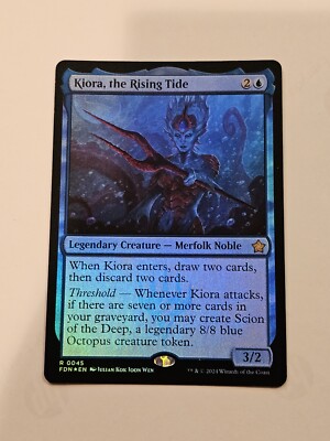 Kiora, the Rising Tide Foundations Foil | eBay