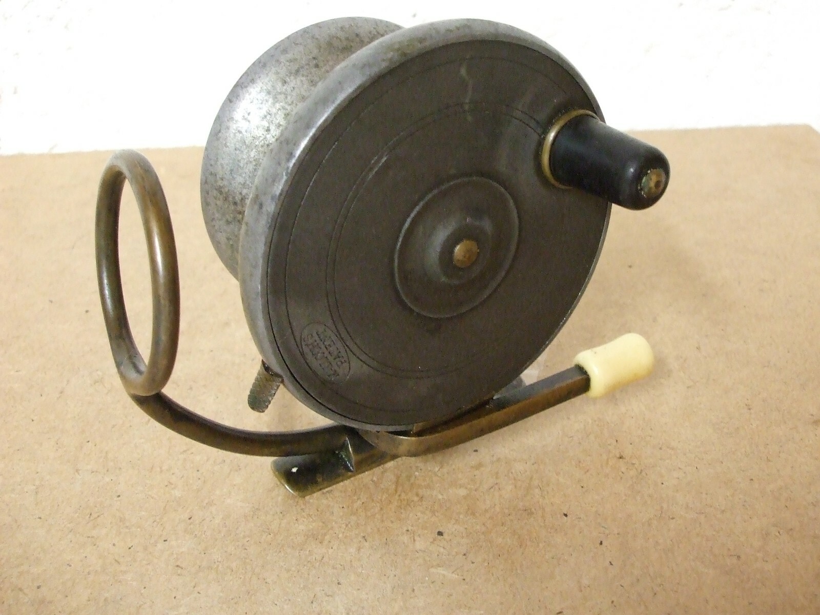 Vintage genuine Malloch of Perth 3+7/8" Alloy Sidecaster reel | eBay UK
