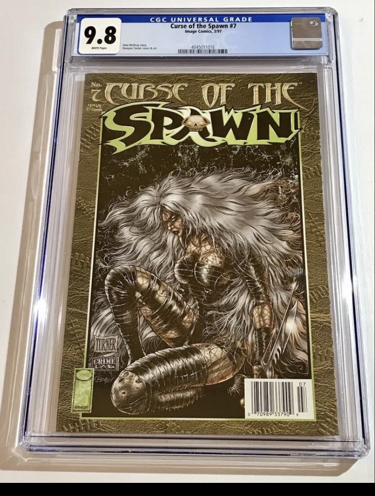 1997 Image Curse of the Spawn #7 SUTURE cover *RARE* Newsstand CGC 9.8 WP POP 4 | eBay