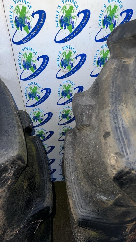 Pair 16.9 30 Tyres & Rims 8 Stud County 1164 Ford 4000 5000 Tractor ...