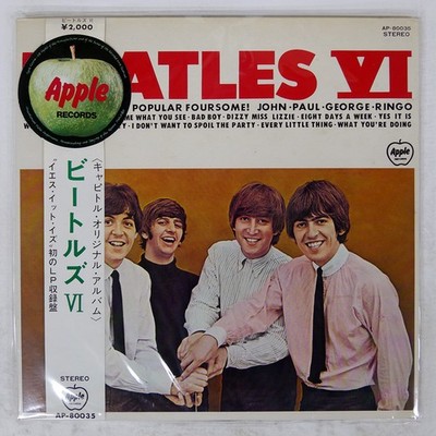 BEATLES VI APPLE AP80035 Japan OBI VINYL LP | eBay