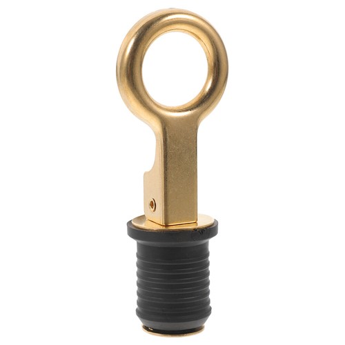 Boat Hull Drain Plug With Brass Handle For Pontoons Dinghies And Yachts ...