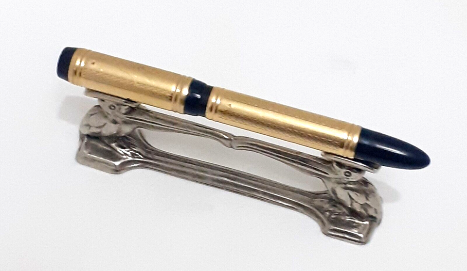 Old Small Fountain Pen Unic 18K Gold Bakelite Circa 1930 Gold Pen ...