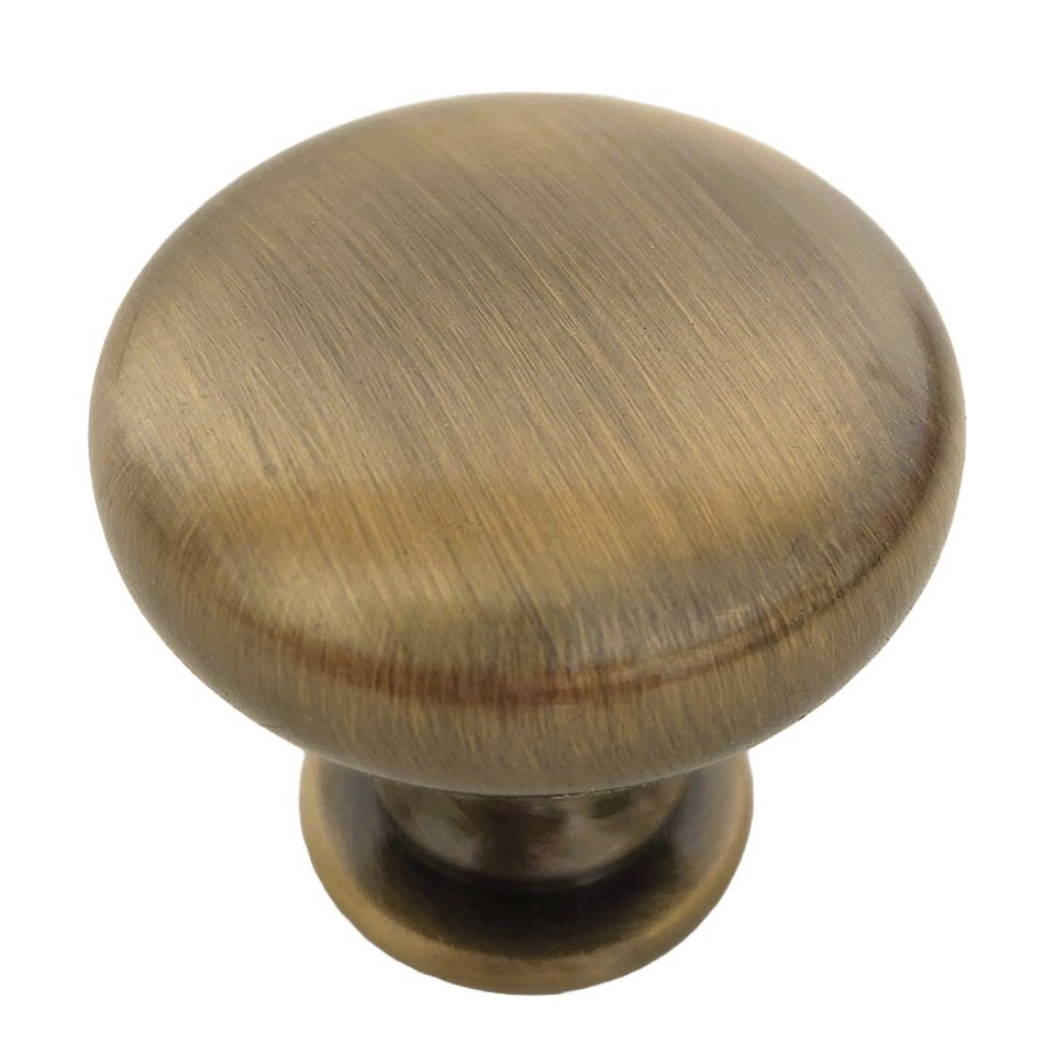 10 Elements Madison Cabinet Knob Antique Brass Pull Hardware Resources 3910-AB | eBay