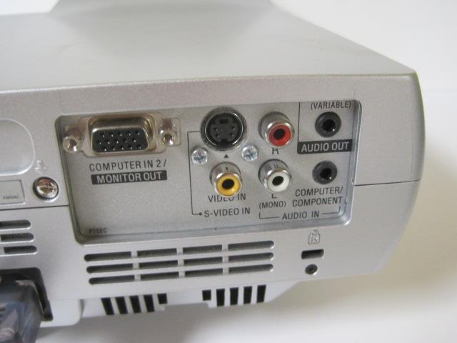 Promethean LCD Projector Silver Model PRM-20A no lamp With Remote Used ...