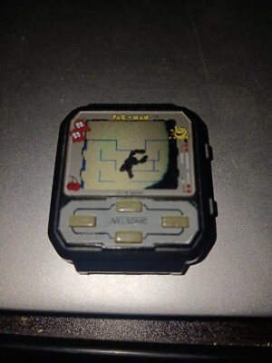 Vintage Nelsonic PAC-MAN Game Watch for Parts-Repair | eBay