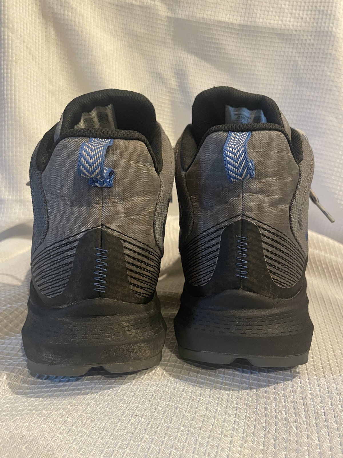 Merrell Mens Size 8.5 MQM 3 Gore Tex charcoal blue Mid Waterproof Hiking Boots | eBay