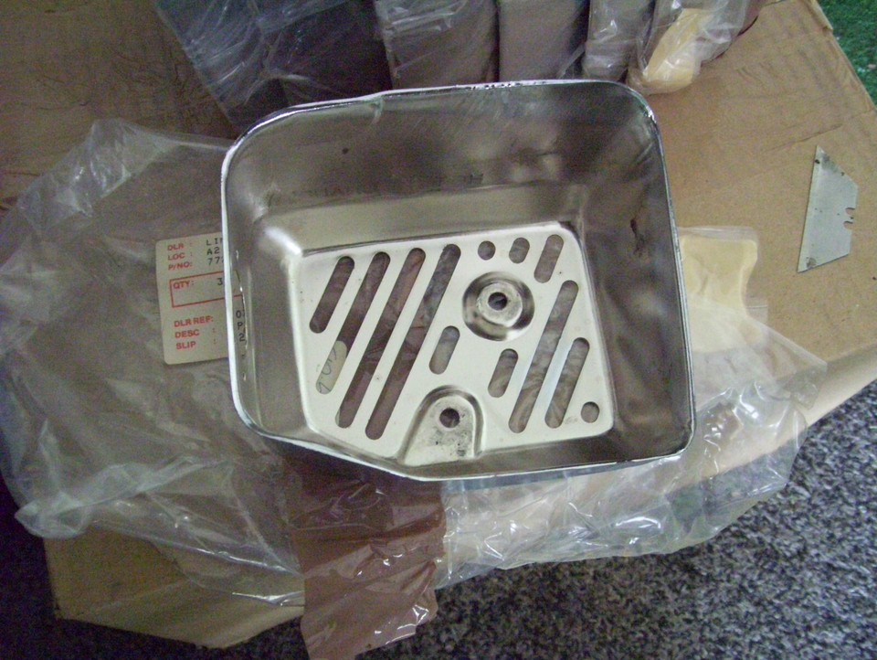 HONDA SMALL ENGINE MOWER CHROME MUFFLER GUARD 18320-ZE7-013 #8 NOS | eBay