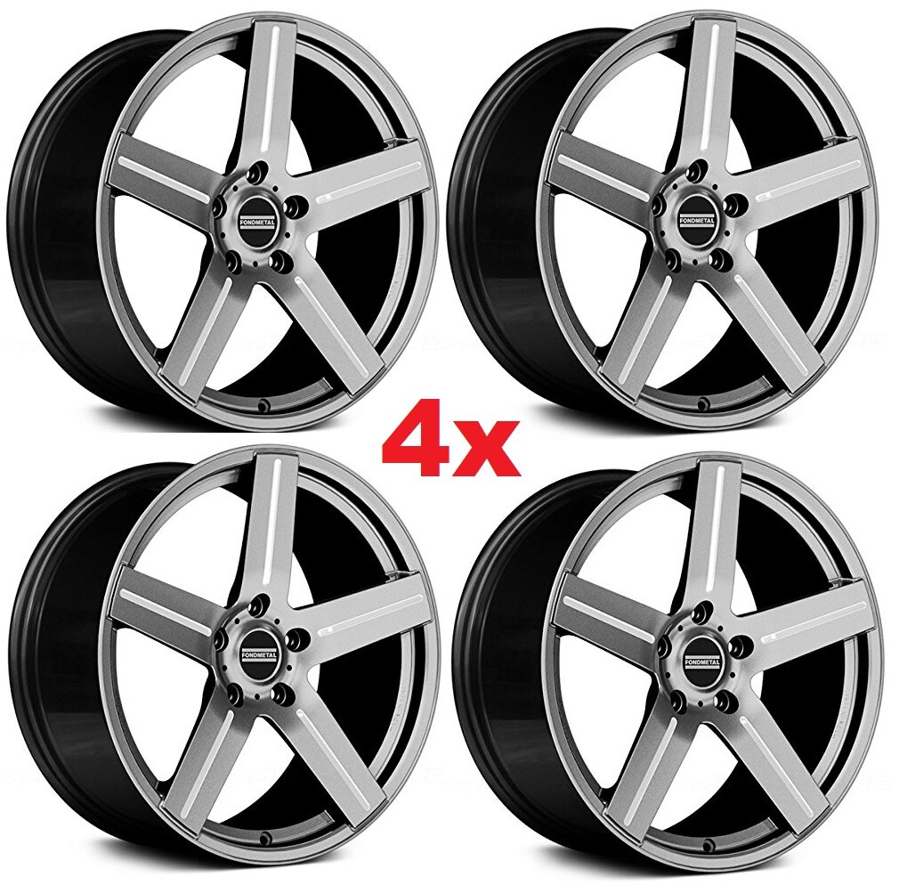 22 ANTHRACITE WHEELS RIMS CAMARO 22X9 TITANIUM FIVE SPOKE | eBay