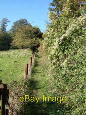Photo 6x4 Ranmore Road Footpath Dorking Footpath that runs along the ...