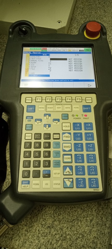 FANUC LR MATE 200IC ROBOT WITH R-30IA MATE CONTROLLER AND TEACHING ...