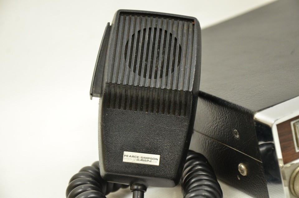 Pearce Simpson Bobcat 23 E Vintage CB Radio PA Mount Bracket Untested ...