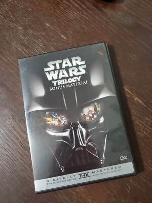 STAR WARS TRILOGY BONUS MATERIAL DVD INCLUDES ORIGINAL RARE INSERT | eBay