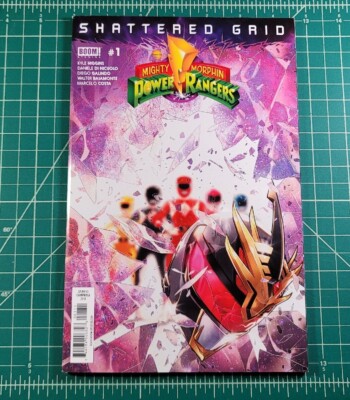 Mighty Morphin Power Rangers Shattered Grid #1 (2019) NM Parrot Higgins ...