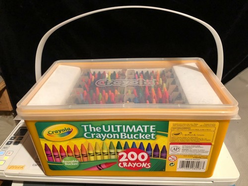 Crayola Ultimate Crayon Bucket 200 Crayons C7118 for sale online | eBay