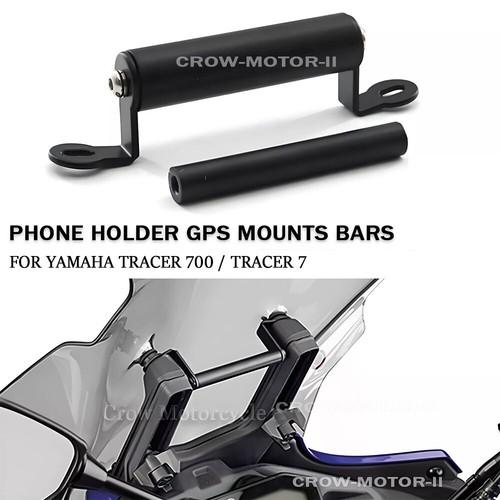 Tracer 7 GPS Mounts Phone Navigation Bracket Bars Set For YAMAHA Tracer ...
