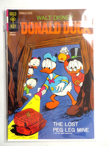 Donald Duck The Lost Peg Leg Mine No. 134 November 1970 GOLD KEY | eBay
