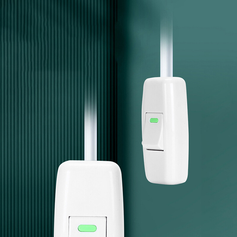 Light Switch For Inline ON/OFF Table Lamp Desk Light Cord Cable ...