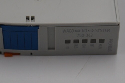 Wago 750-343 2-channel Analog Input 4 … 20 Ma Ended for sale online | eBay