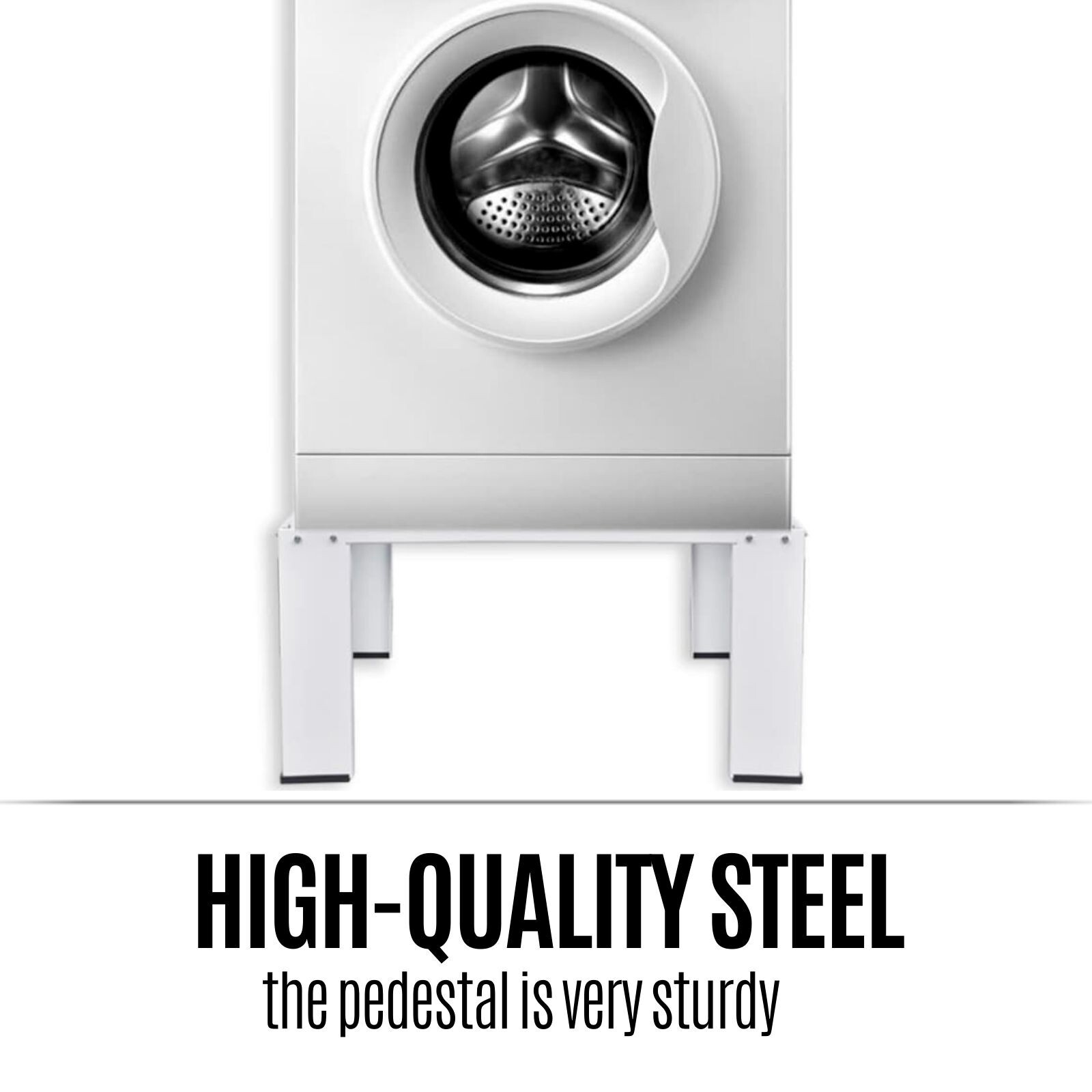 Washing Machine Dryer Raiser Pedestal Stand Base Holder Stand 100KG ...