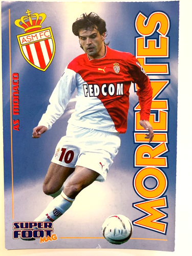 FERNANDO MORIENTES (MONACO, SPAIN) RARE TRADING ROOKIE CARD COLLECTOR ...