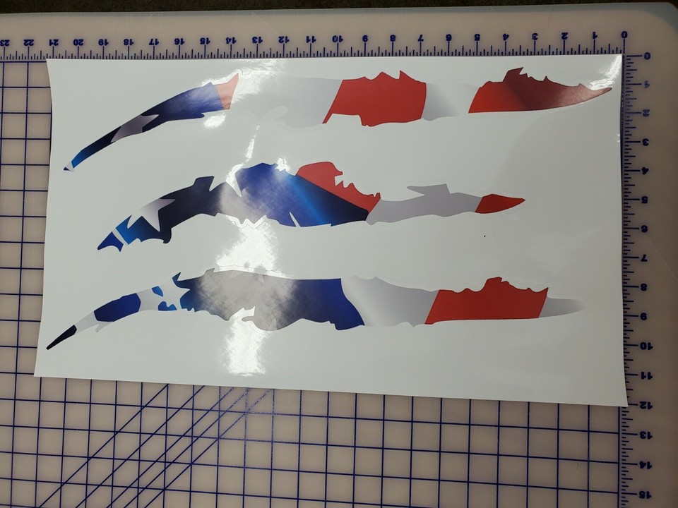 Fits Ford F150 Raptor SVT bed tailgate claw Scratch graphics decal ...