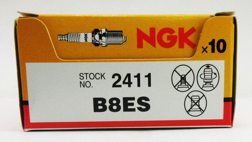 10 x B8ES NGK Spark Plugs | eBay