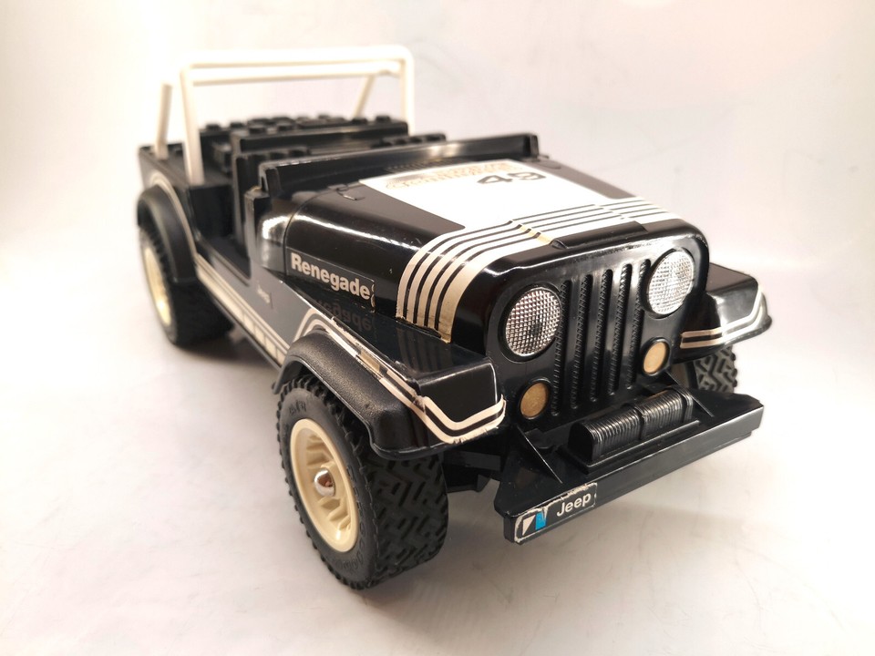Vintage 1981 Mattel Jeep Renegade CJ-7 Drive Command RC Toy 1/15 Scale ...