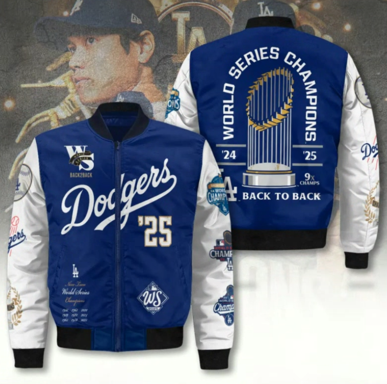 Los Angeles Dodger World Series 2025 3D Bomber Jacket | eBay