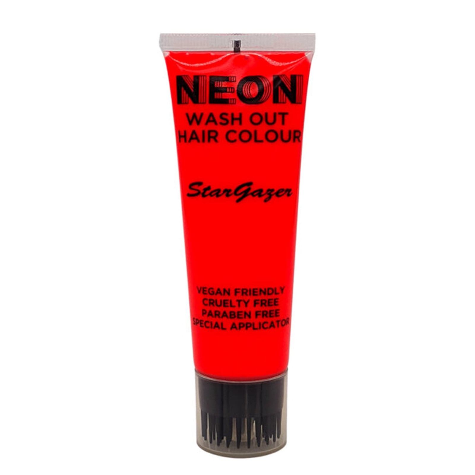 Stargazer - Neon Hair Gel Colour UV-Reactive Wash Out Red 50ml | eBay UK