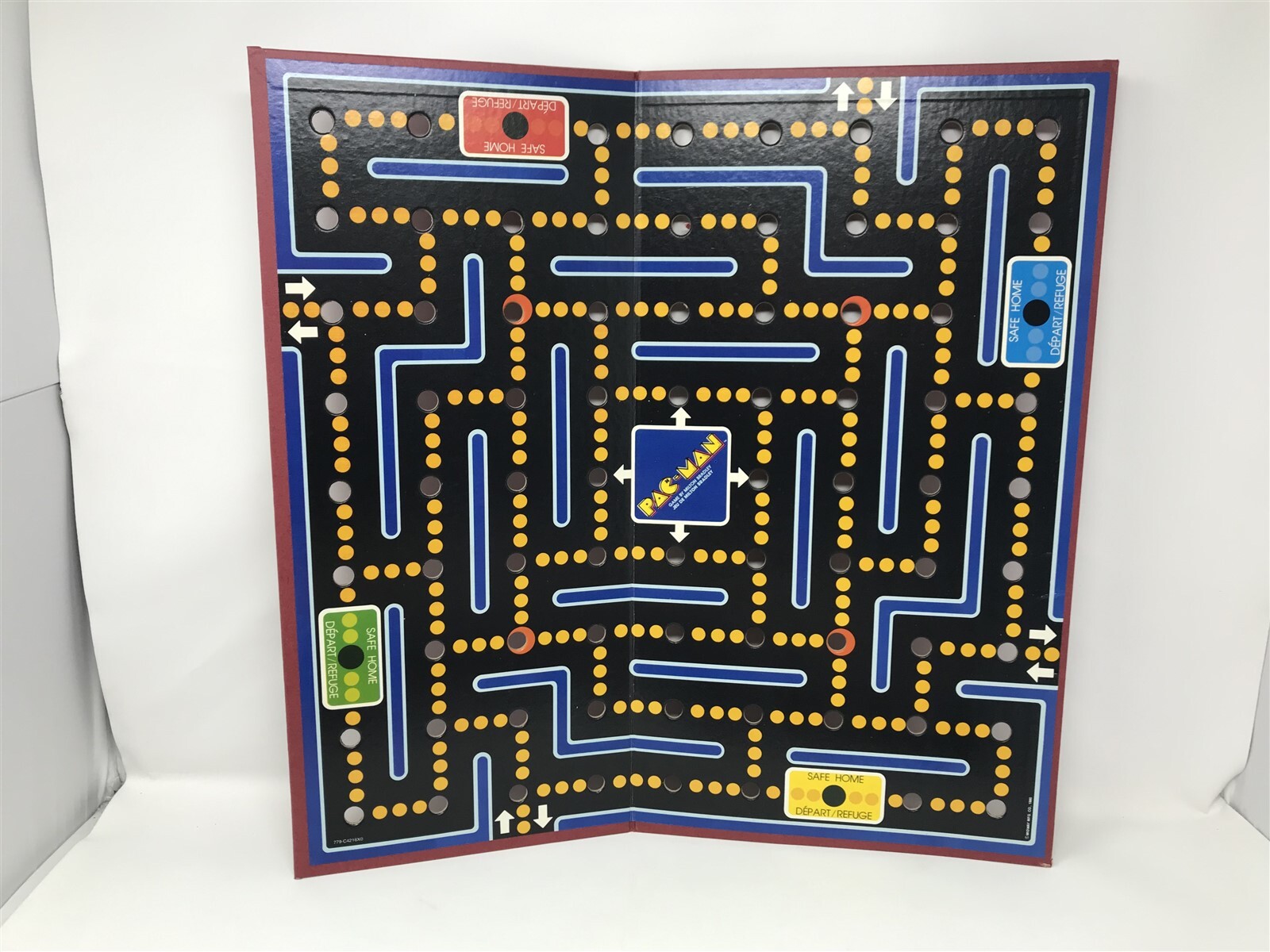 VINTAGE 1982 PAC-MAN BOARD GAME COMPLETE MILTON BRADLEY TOY 1980 MIDWAY ...