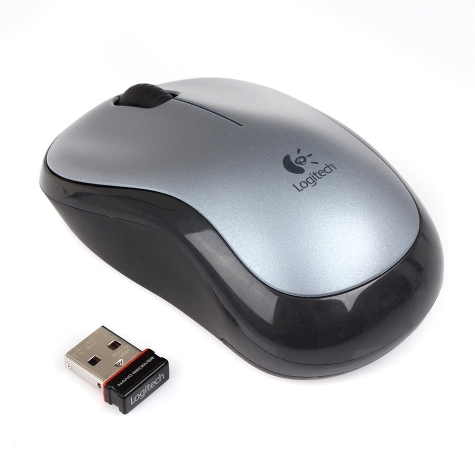 Logitech Wireless Mouse M185 Gray Bulk Packaging | eBay