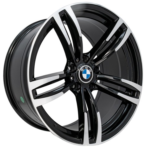 BMW Styled Auto Rim 19 x 8.5 Black Machine Face 1pc. | eBay