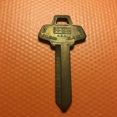 Curtis H33 key blank H-33 | eBay