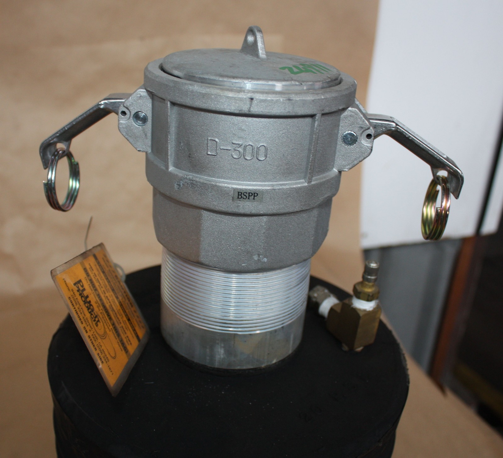 PLUG-IT PRODUCTS 10" inch pipeline pipe test isolation plug BYPASS P.N ...