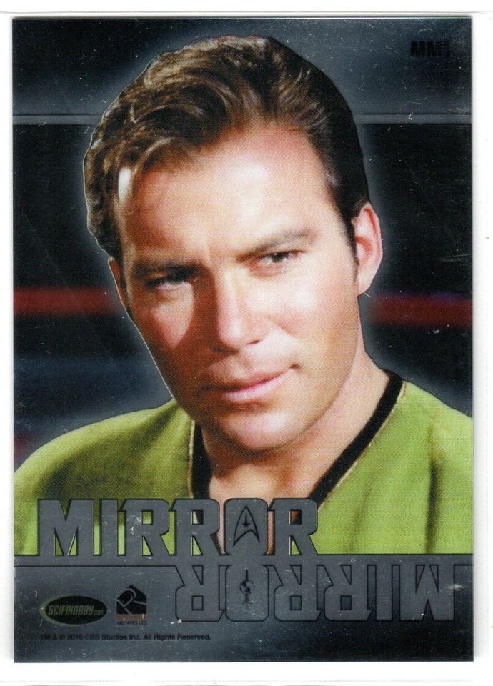 STAR TREK THE ORIGINAL SERIES 50TH ANNIVERSARY MM1 MIRROR MIRROR ...