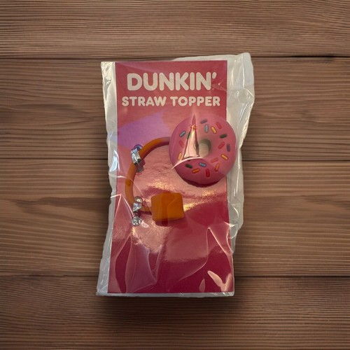 Limited Edition Dunkin Straw Topper 2024 | eBay