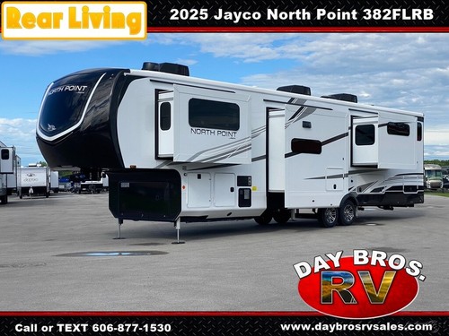 25 Jayco North Point 382FLRB Luxury Fifth Wheel RV Towable Camper 5 ...