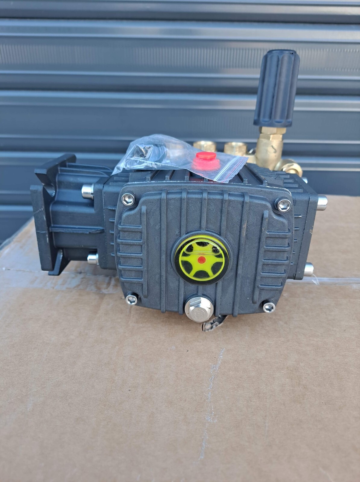 NEW HIGH PRESSURE WASHER WATER PUMP 4800 PSI MAX TRIPLEX 3 PISTON PUMP ...