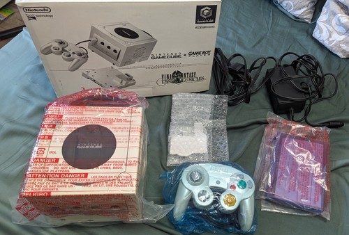 Nintendo GameCube Controller Final Fantasy Crystal White Console | eBay