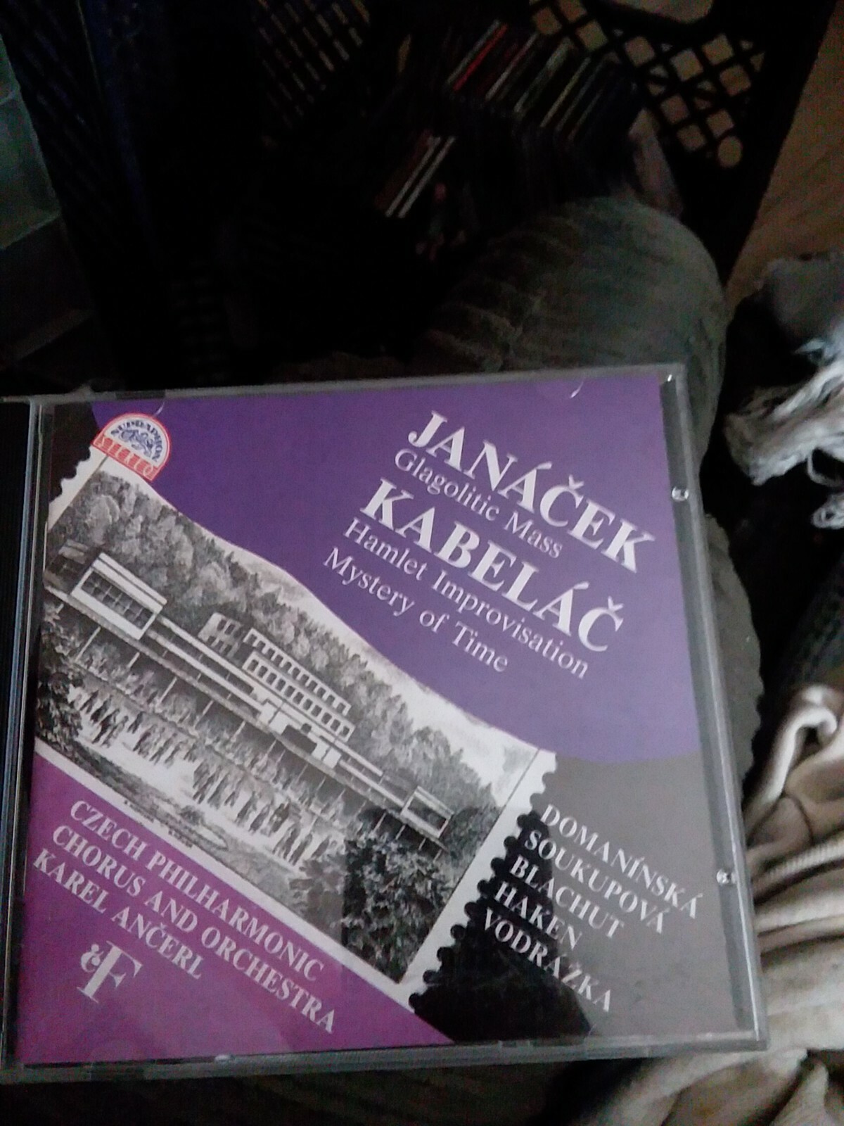 LEOS JANACEK/MILOSLAV KABELAC CD GLAGOLITIC MASS,HAMLET IMPROVISATION ...