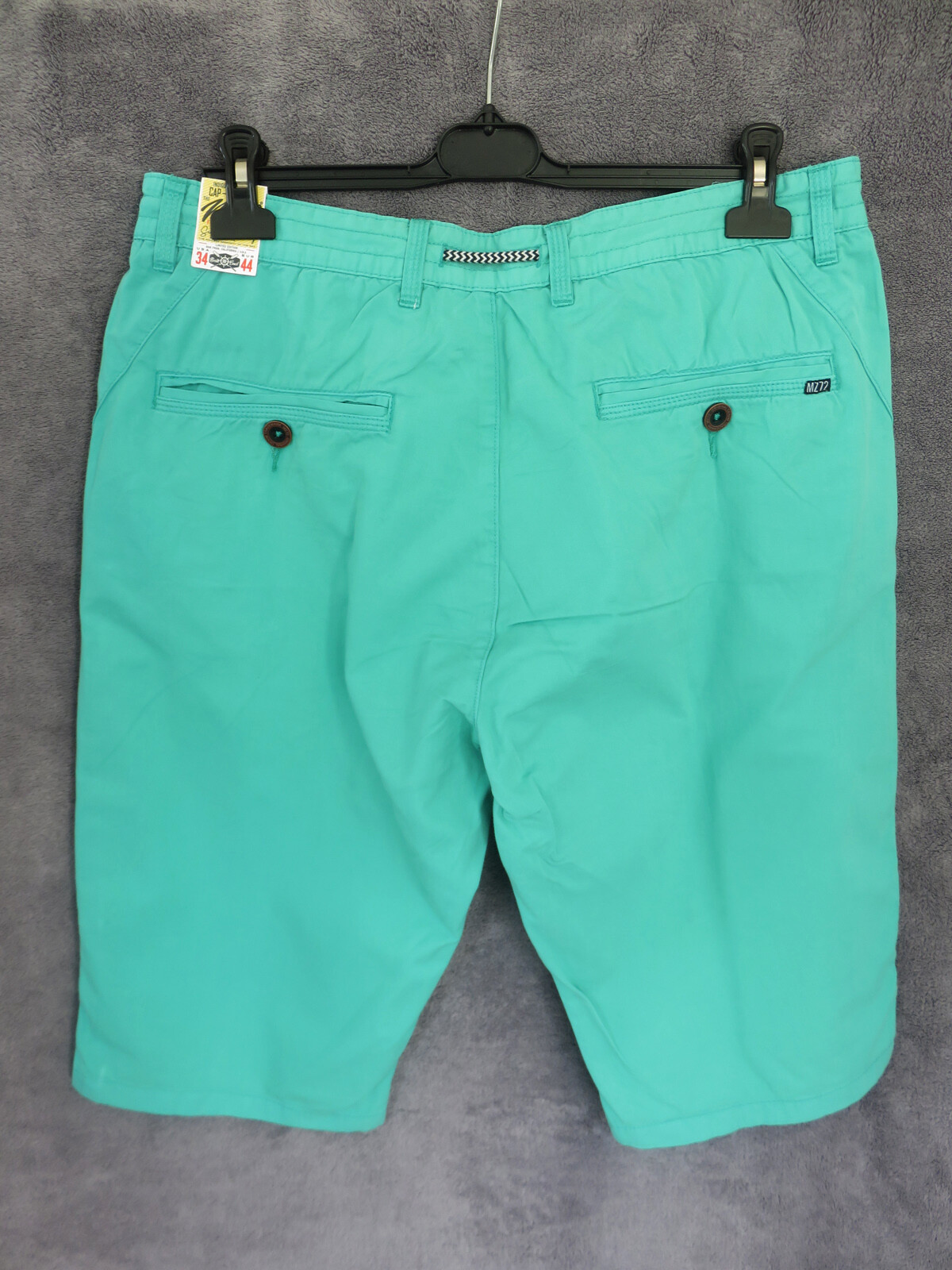 BERMUDA TOILE VERT ♥ MZ72 SEA SHORE ♥ T 44 NEUF AVEC ETIQUETTE +++ ☺ | eBay