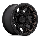 FUEL D824 Traction 17X9 6X135 Offset 1 Matte Black w/Double Dark Tint ...