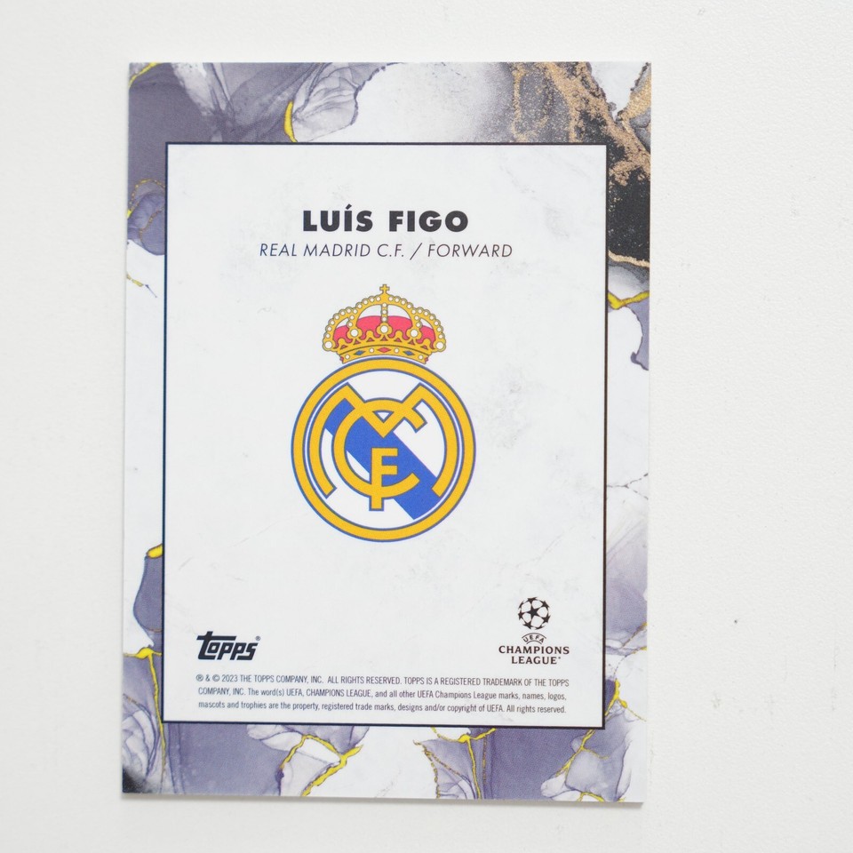 2022-23 Topps Inception UEFA Club Competitions Luis Figo | eBay