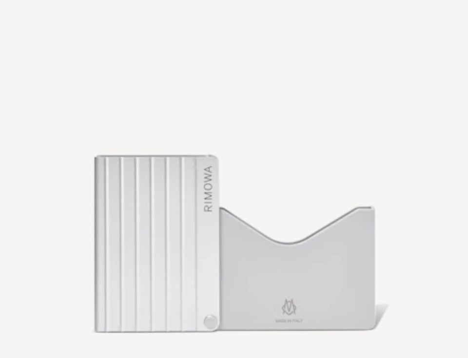 Rimowa Aluminum Card Holder - Silver Color | eBay