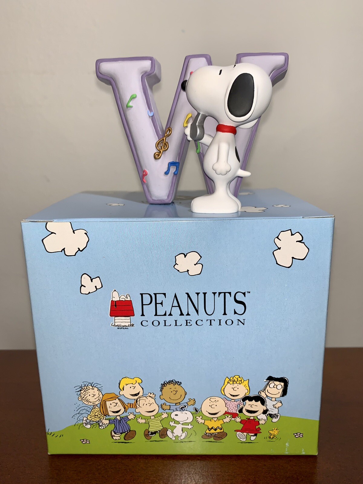 Peanuts Snoopy Alphabet W is for Whistle Figure - Westland Giftware ...