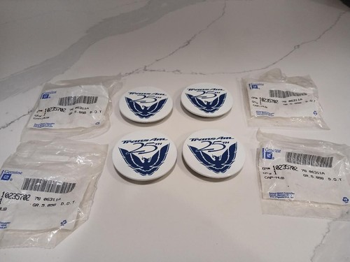 NOS 1994 Trans Am 25th Anniversary wheel 4 CENTER CAPS hubcap 94 ...